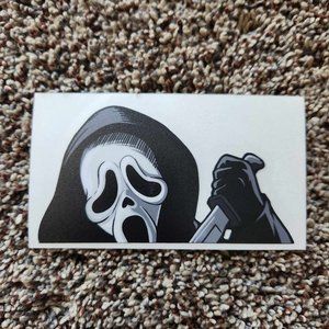Scream | Other | Scream Ghostface Shadow Decal Sticker Approx 45 Wide ...